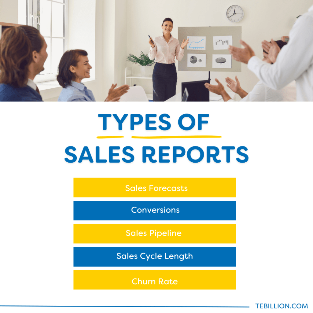 Sales reporting – Key reports critical to your success - TEBillion