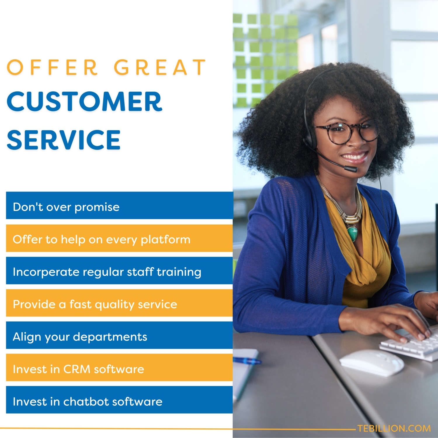 Customer service – Why it is a competitive advantage - TEBillion