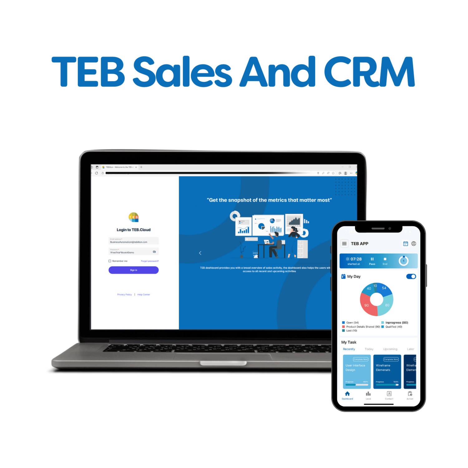 Sales Diary Automation Software - TEBillion